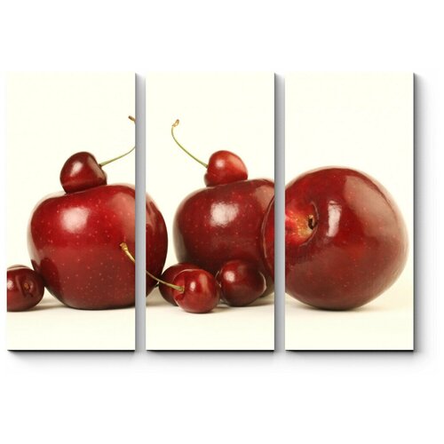 Модульная картина Вишнево-яблочное настроение 160x115