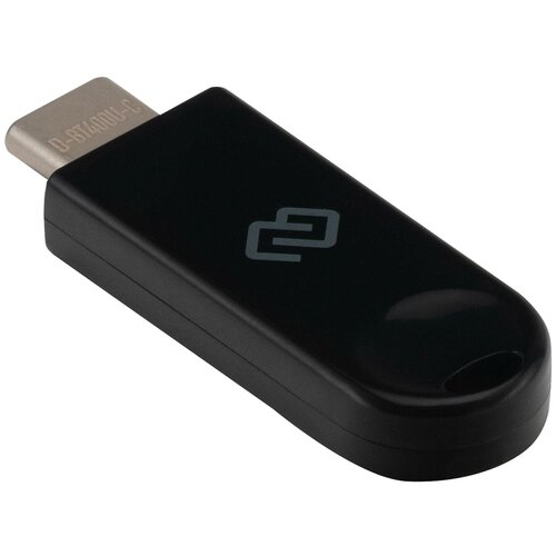 Адаптер USB Digma D-BT400U-C Bluetooth 4.0+EDR class 1.5 20м черный