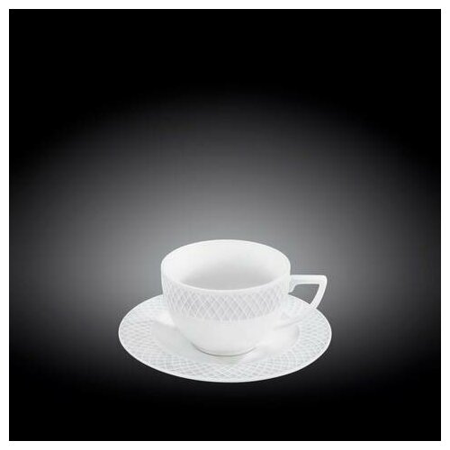 Кофейная пара Wilmax 170мл, фарфор / серия Юлия Высоцкая (WL-880106-JV/AB)