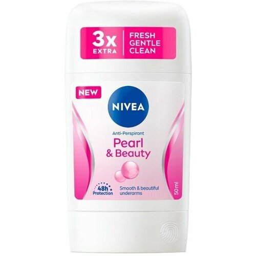 Дезодорант, Nivea, жемчужная красота, 50 мл