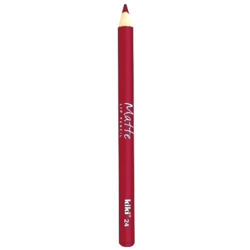 Карандаш для губ Kiki Matte Lip Pencil 24, оттенок красный
