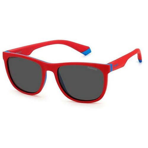 Солнцезащитные очки Polaroid, красный, синий