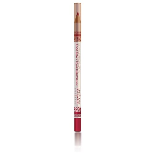 L'atuage карандаш для губ, 28 красный
