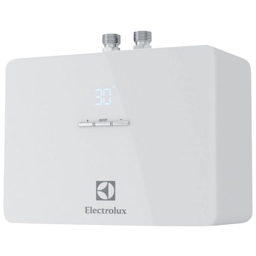 Проточный электрический водонагреватель Electrolux NPX6 Aquatronic Digital, белый