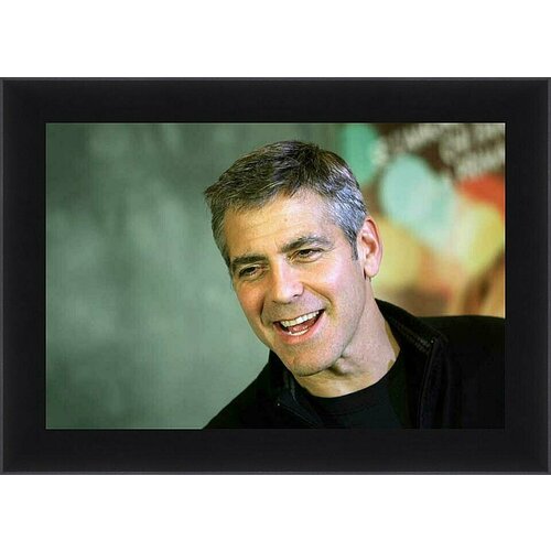 Плакат, постер на бумаге Джордж Клуни-13. Размер 21х30 см