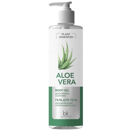Belkosmex Гель для тела Plant Advanced Aloe Vera увлажняющий успокаивающий, 490 мл
