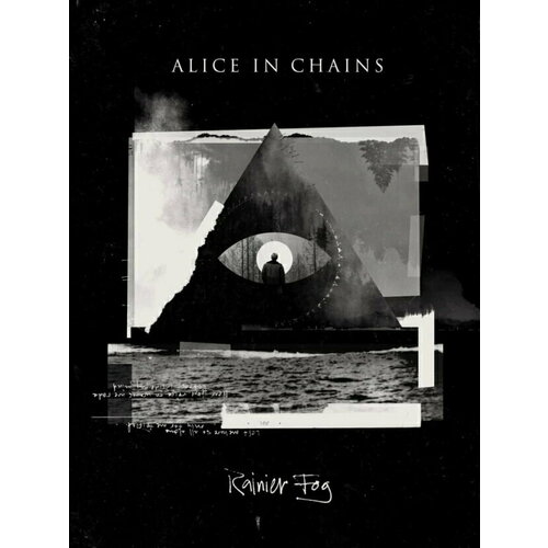 Плакат, постер на холсте Alice in Chains-Rainier Fog/музыкальные/поп исполнитель/артист/поп-звезда/группа. Размер 42 х 60 см