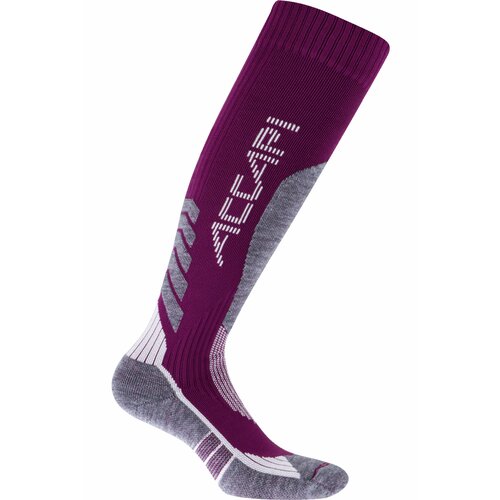 Носки Accapi, размер Eur:39-41, серый, фиолетовый