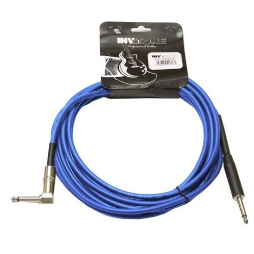 Invotone ACI1206B Инструментальный кабель 6,3 джек моно <-> 6,3 джек моно угловой, 6 м