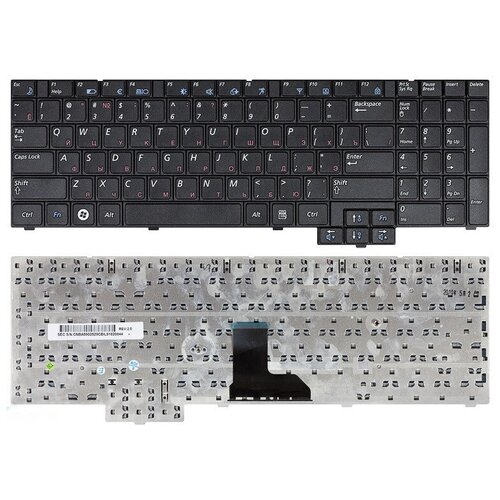 Клавиатура для ноутбука Samsumg NP-R540-JT01UA черная