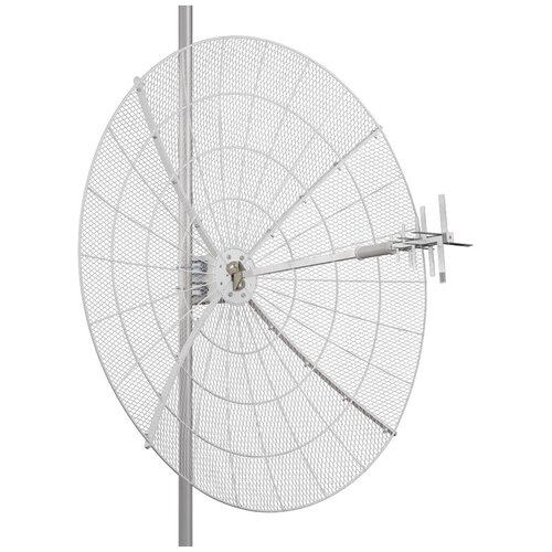 Антенна параболическая 3G/4G/Wi-Fi MIMO 800-2700МГц, 27 дБ, сборная, KROKS KNA27-800/2700P (F-female)