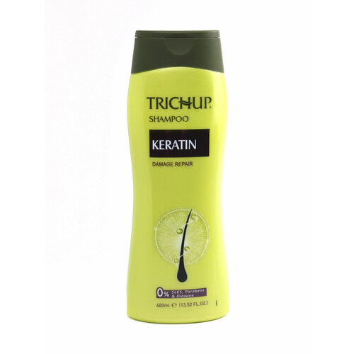 Шампунь для волос Vasu Trichup Keratin c кератином для восстановления поврежденных волос, 200 мл