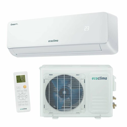 Кондиционер ecoclima Green line EC-07GC/ECW-07GC до 20 м2 неинвертор