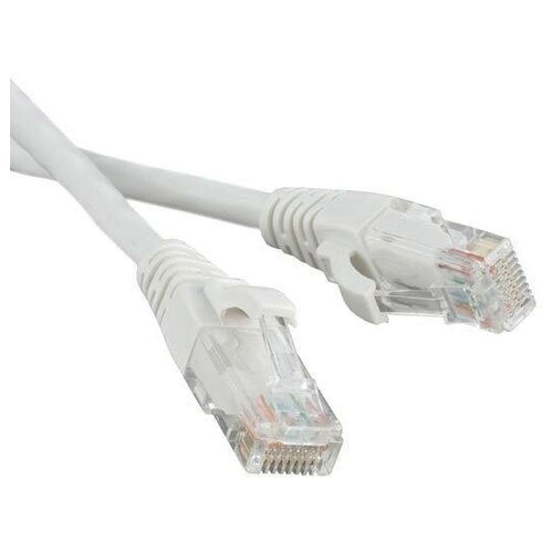 Патч-корд RJ45 - RJ45, 4 пары, UTP, категория 5е, 15 м, белый, LSZH, LANMASTER