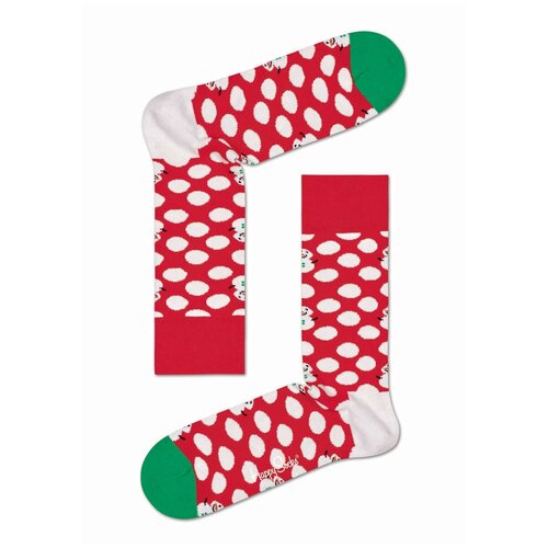 Носки Happy Socks, размер 36-40, мультиколор, красный