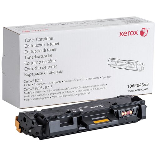 Картридж Xerox 106R04348, 3000 стр, черный