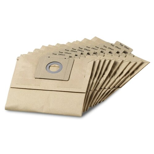 KARCHER Фильтр-мешки бумажные 6.904-312.0, коричневый, 10 шт.