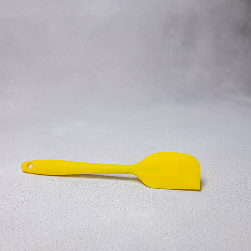 Силиконовая лопатка 21 см, желтая