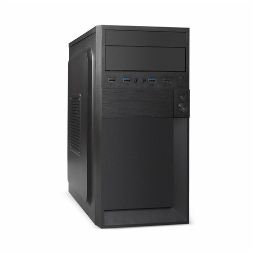 Корпус Minitower ExeGate BAA-105U2-01 (mATX, без БП, 2*USB+2*USB3.0, аудио, черный) EX291144RUS