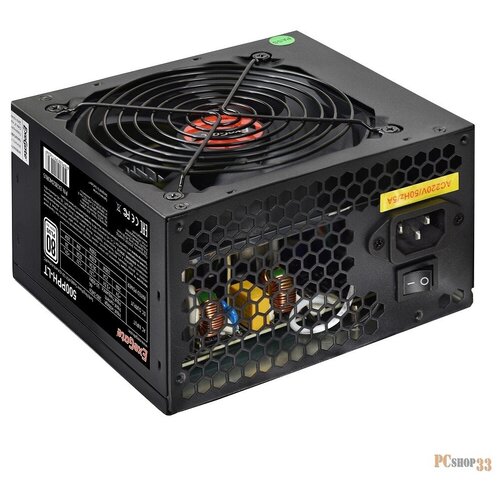 Блок питания ExeGate 500PPH-LT 80 PLUS 500W черный OEM