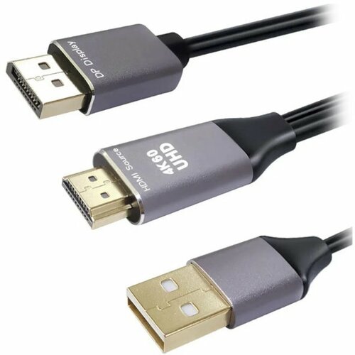 Аксессуар Palmexx HDMI - DisplayPort 4K60 UHD 1.8m PX/CBL-HDMI-DP