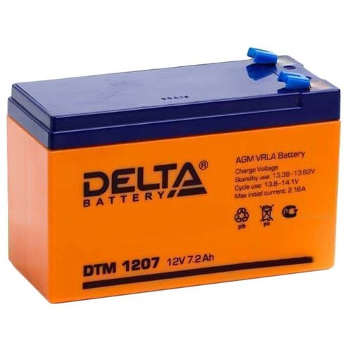Батарея для ИБП Delta DTM 1207 (12V/7,2Ah)