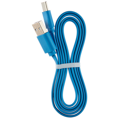 Кабель MAXVI USB - USB Type-C (MC-02LF), 1 м, 1 шт., синий