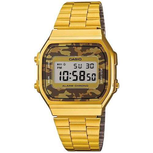 Наручные часы CASIO A-168WEGC-5E, серый