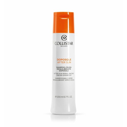 COLLISTAR Восстанавливающий Крем-шампунь после загара After-sun Rebalancing Cream-shampoo 200 ml