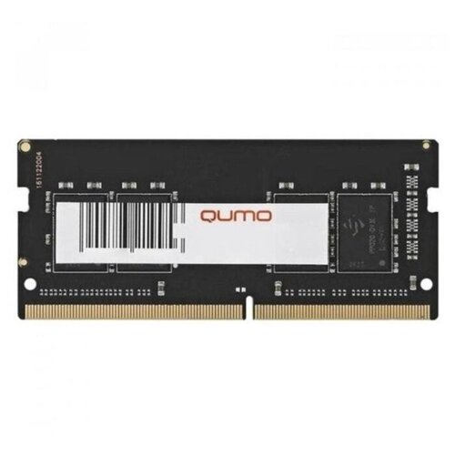 Оперативная память Qumo 4 ГБ DDR4 2400 МГц SODIMM CL16 QUM4S-4G2400C16