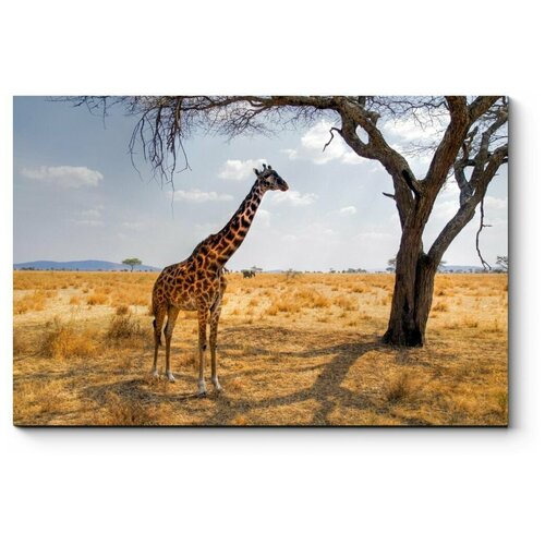 Модульная картина Жираф в пустыне110x73