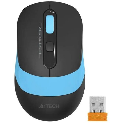Мышь A4TECH, мышь оптическая, мышь беспроводная, USB, мышь 2000 dpi, мышь черного, синего цветов
