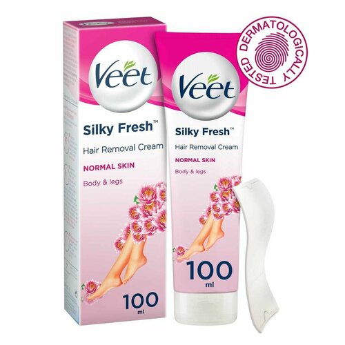 VEET Silky Fresh Крем для депиляции для нормальной кожи NORMAL SKIN, 100мл.