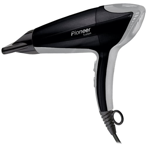Фен для волос Pioneer HD-2201DC, черный, серый
