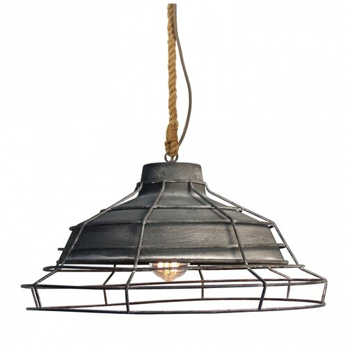 Светильник Lussole Brentwood GRLSP-9878, E27, 11 Вт, кол-во ламп: 1 шт., цвет: серый