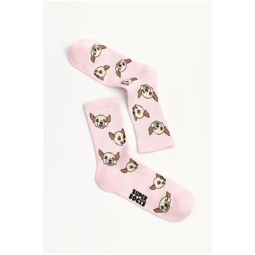 Носки Super socks, размер 40-45, розовый