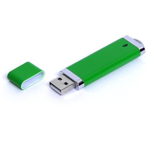 Промо флешка пластиковая «Орландо» (16 Гб / GB USB 2.0 Зеленый/Green 002 Flash drive PL003)