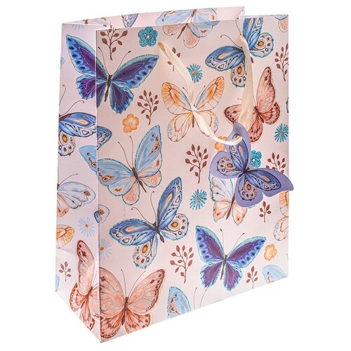 Подарочный пакет Perfect Craft 1721-SB "Голубые бабочки"