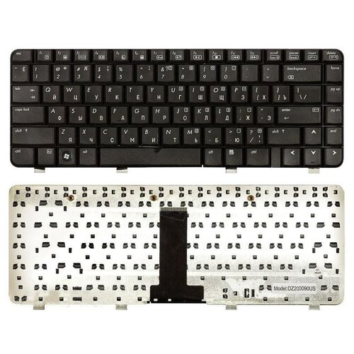 Клавиатура для ноутбука Compaq Presario V3654TU черная