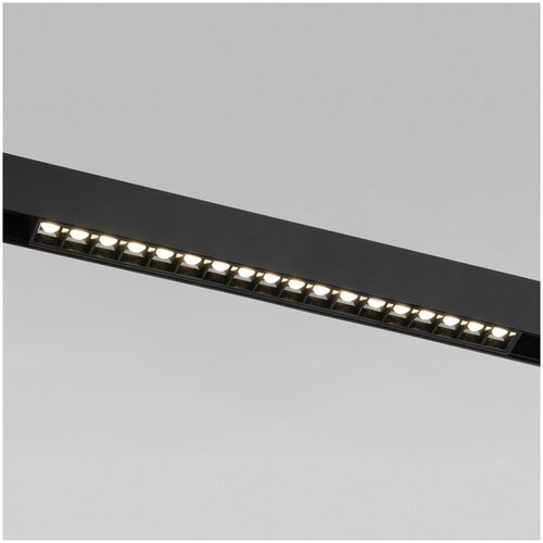 Трековый светодиодный светильник Elektrostandard Slim Magnetic SL03 85006/01, 18 Вт, 4200 K, цвет черный