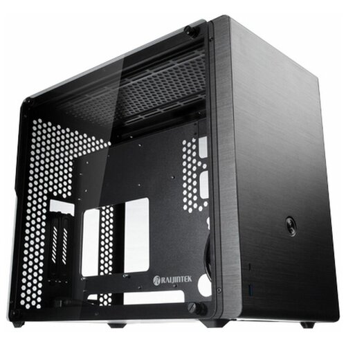 OPHION M EVO TGS 0R20B00135, black, Aluminum, Micro-ATX/MINI-ITX, USB3.0x1, C-TYPEx1