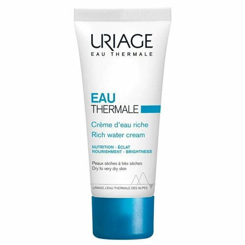 URIAGE Обогащенный увлажняющий крем для сухой и очень сухой кожи Eau Thermale Rich Water Cream