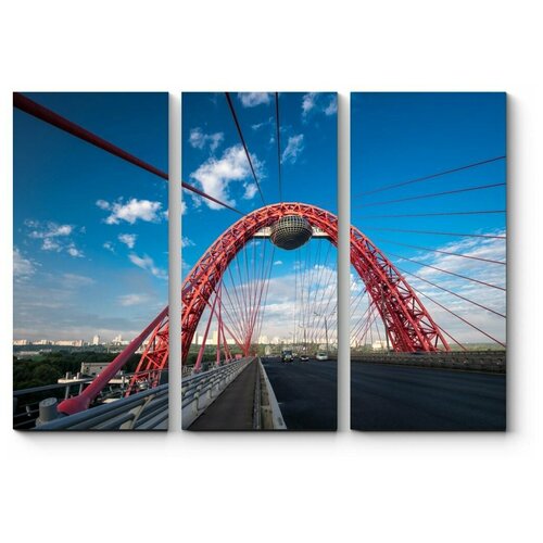 Модульная картина Московский мост120x86