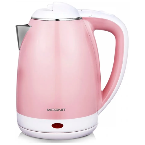 Чайник MAGNIT RMK-3205, розовый/белый