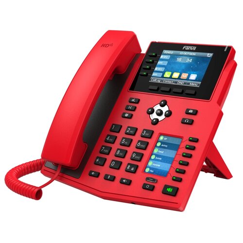 VoIP-телефон Fanvil X5U-R красный
