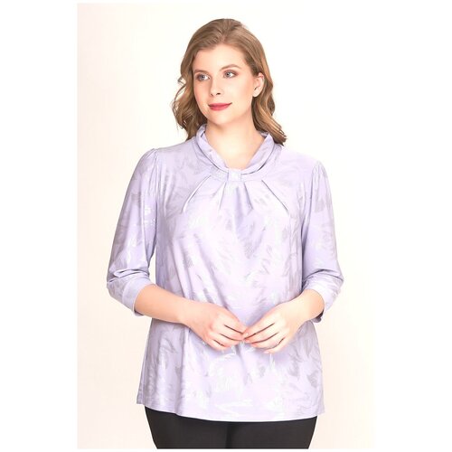 Блуза Olsi, размер 48, фиолетовый