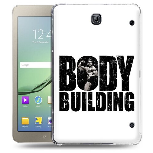 Чехол задняя-панель-накладка-бампер MyPads Боди Билдинг для Samsung Galaxy Tab S2 8.0 SM-T710/T715 противоударный