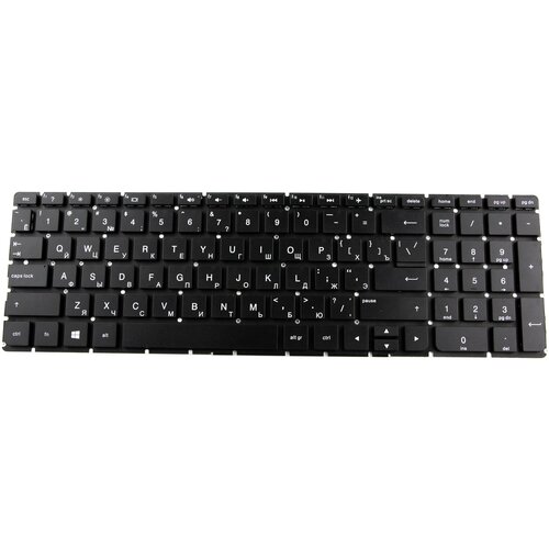 Клавиатура для ноутбука HP 17-y черная