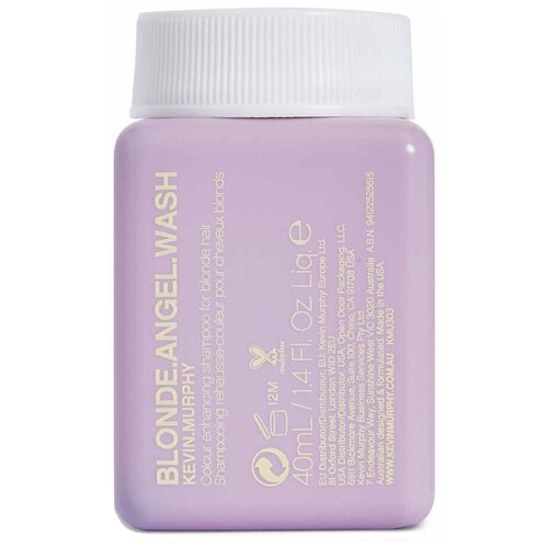 Kevin.Murphy шампунь Blonde.Angel.Wash тонирующий для светлых волос, 40 мл
