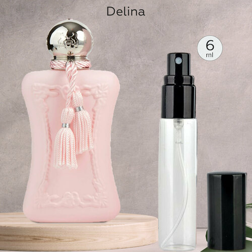 Gratus Parfum Delina духи женские масляные 6 мл (спрей) + подарок